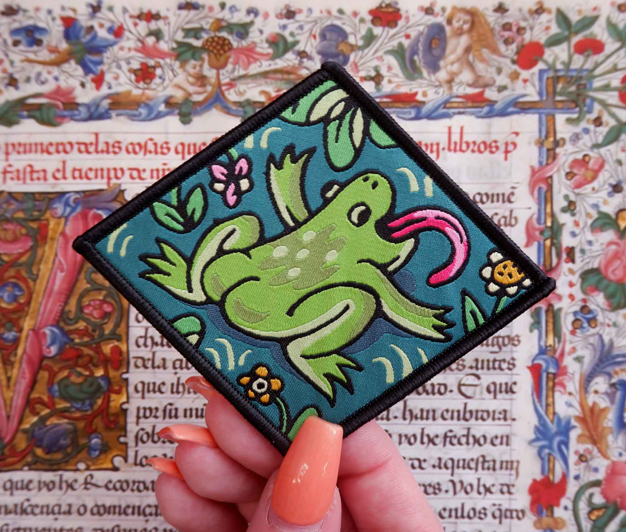 Big Booty Frog - Woven Patch – Cat Coven